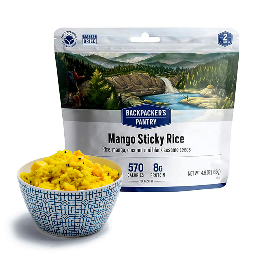 Best Vegan Mango Sticky Rice | Backpacker's Pantry